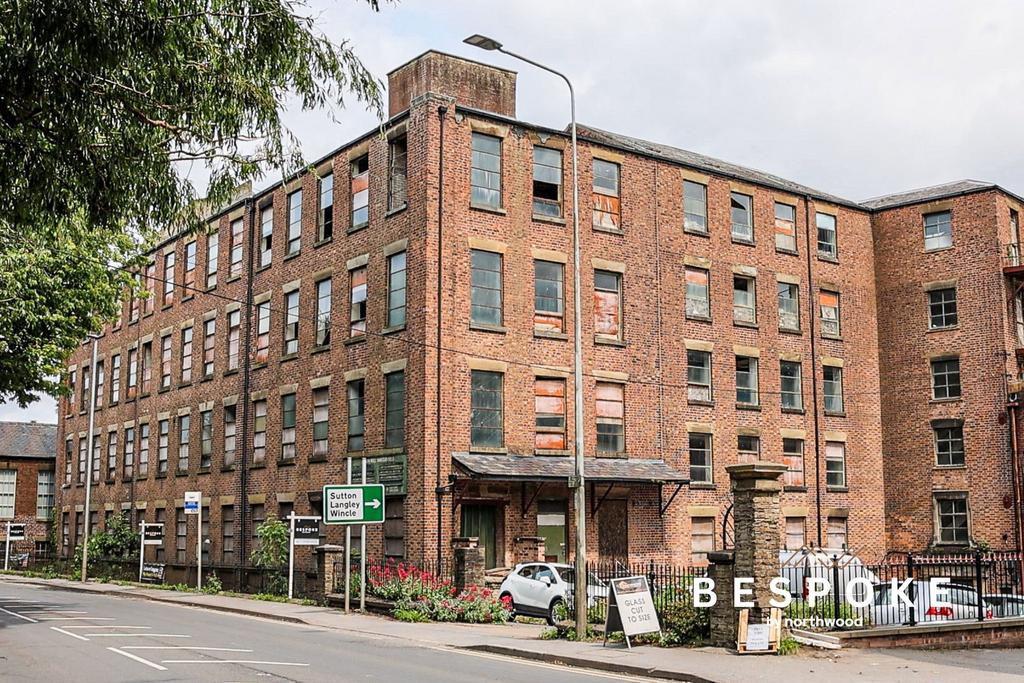 Albion Mill, Macclesfield SK11 Commercial mill for sale - £2,000,000