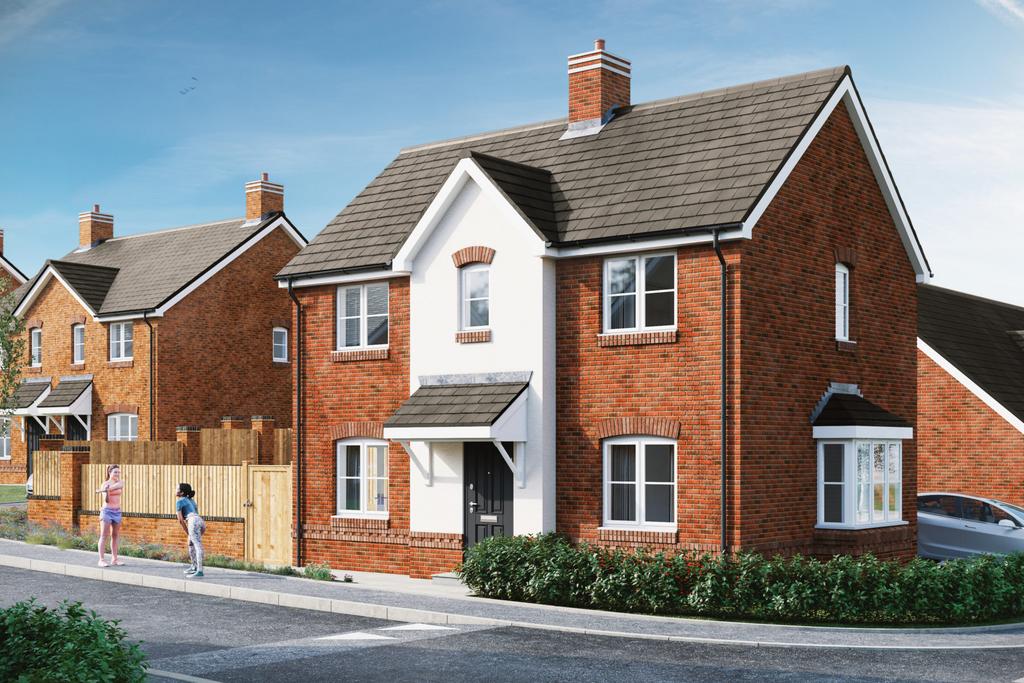Plot 211, The Pine at Wrottesley... 3 bed house for sale - £409,950
