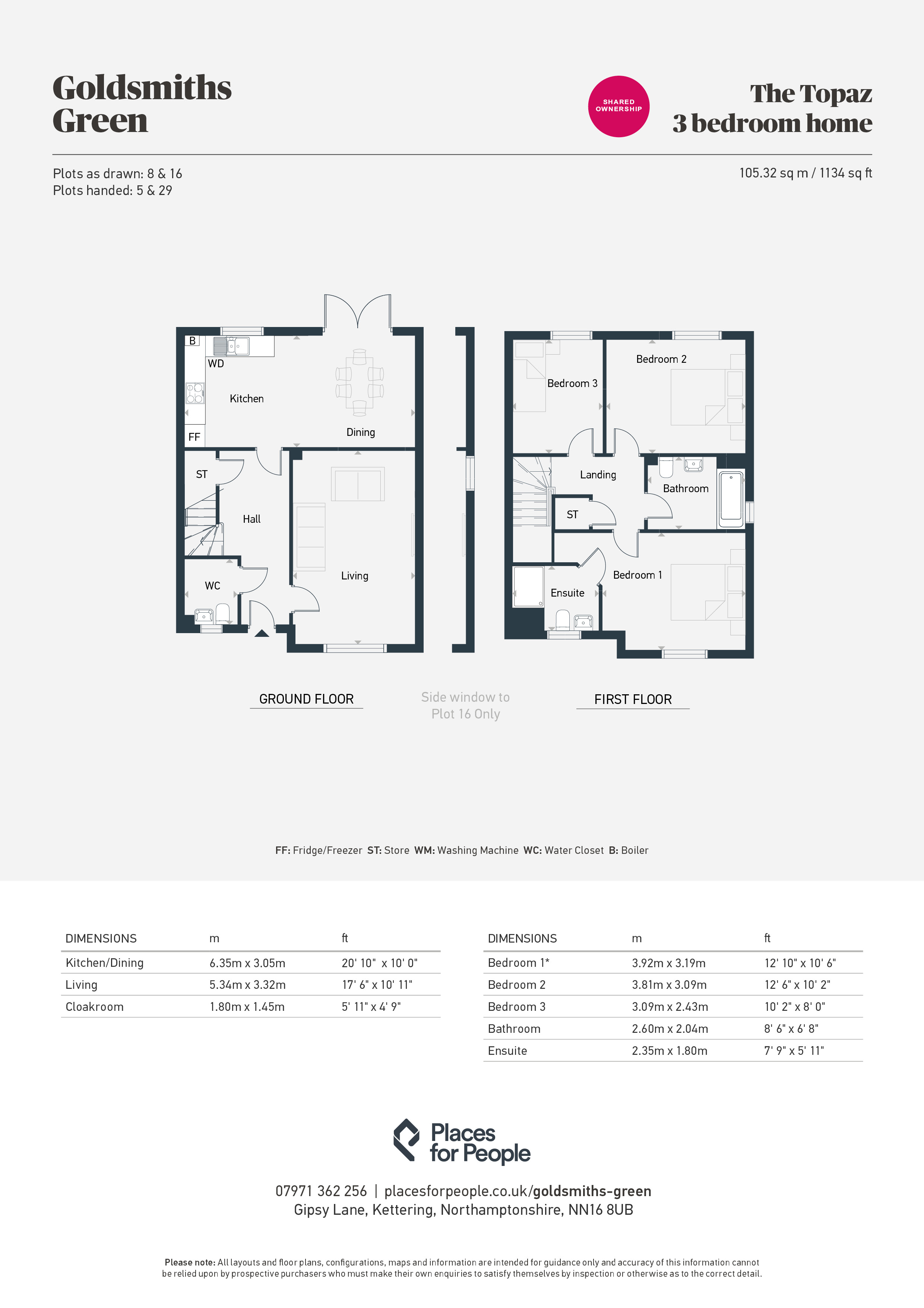 Plot 16, The Topaz at Goldsmiths... 3 bed detached house - £137,000
