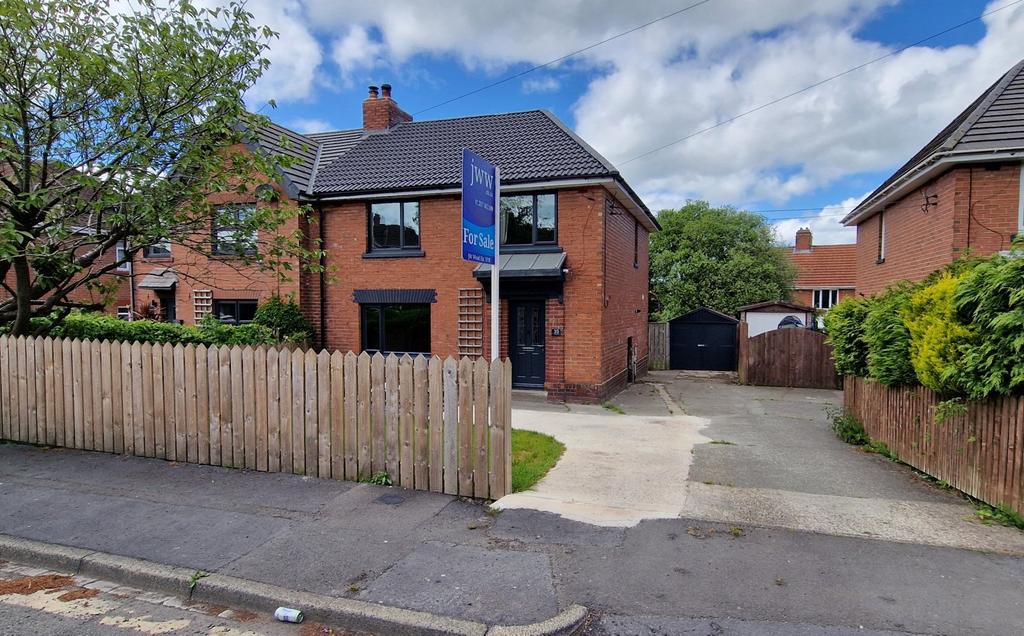 Tyne Avenue, Leadgate, Consett, DH8 4 bed semi-detached house for sale ...