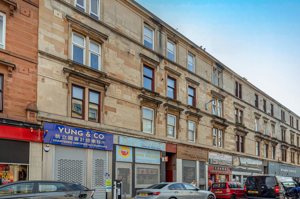 Clarendon Place, North Woodside, Glasgow 2 bed apartment for sale - £135,000