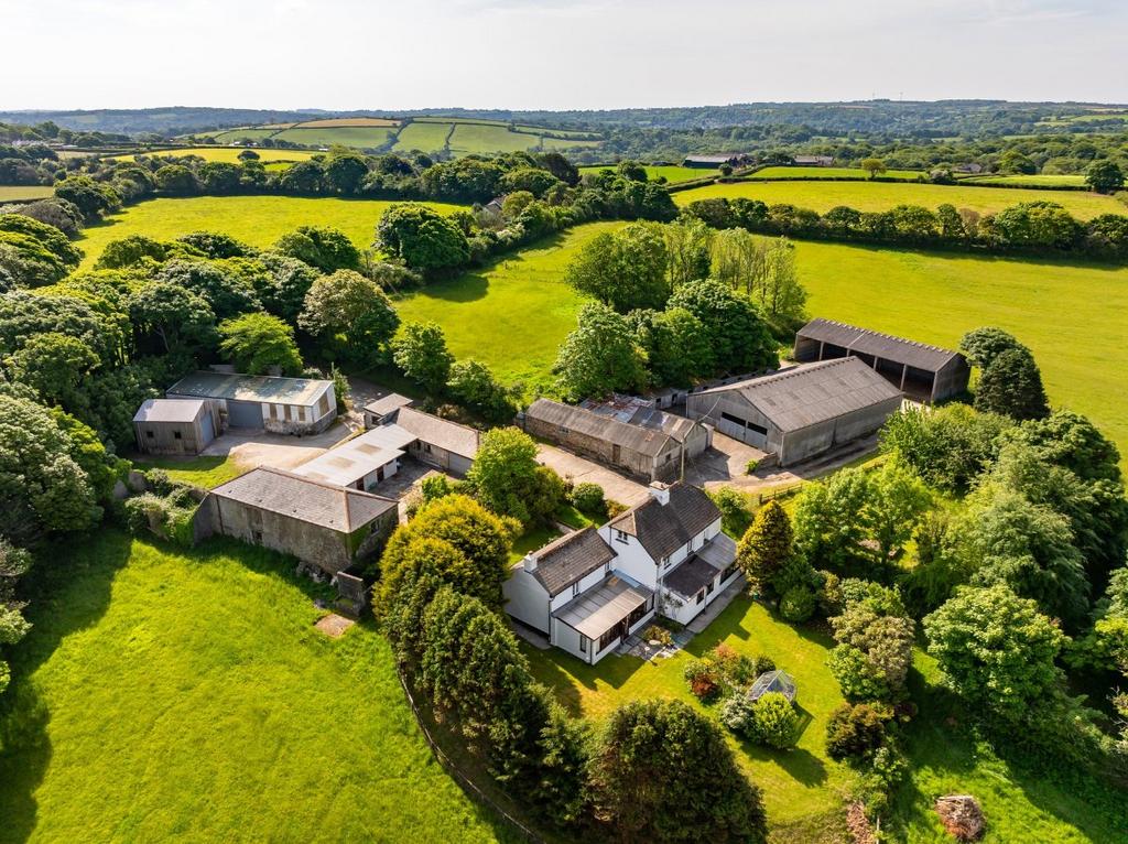 Tresamble, Gwennap, Redruth... Farm land for sale - £1,625,000