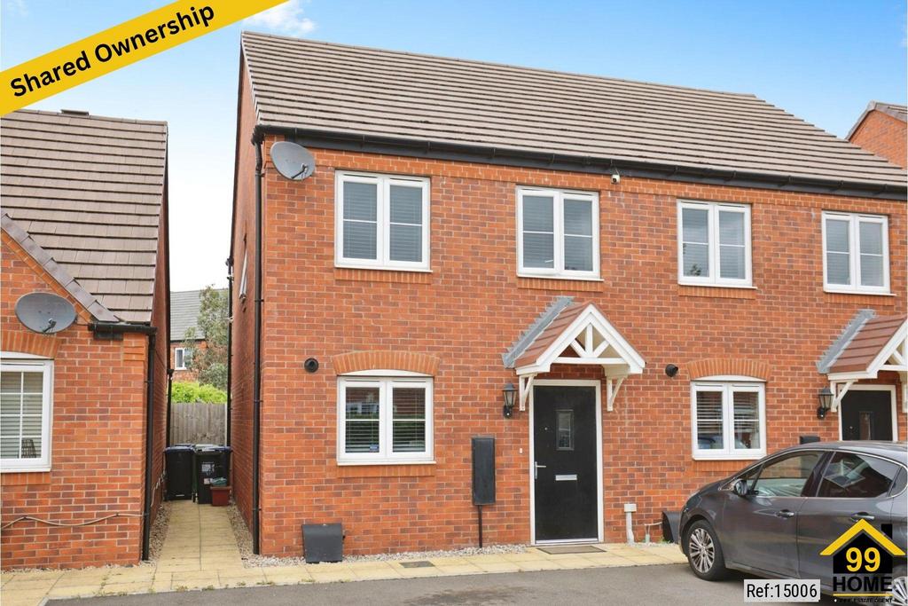Hopkins Road, Warwick, Warwickshire... 2 bed semi-detached house for ...