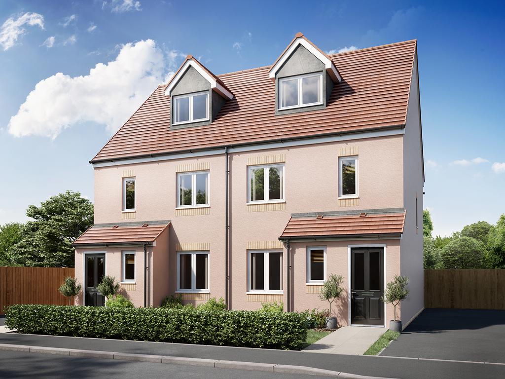 Plot 407, The Bothwell at Burgh Gate... 4 bed house for sale - £294,995