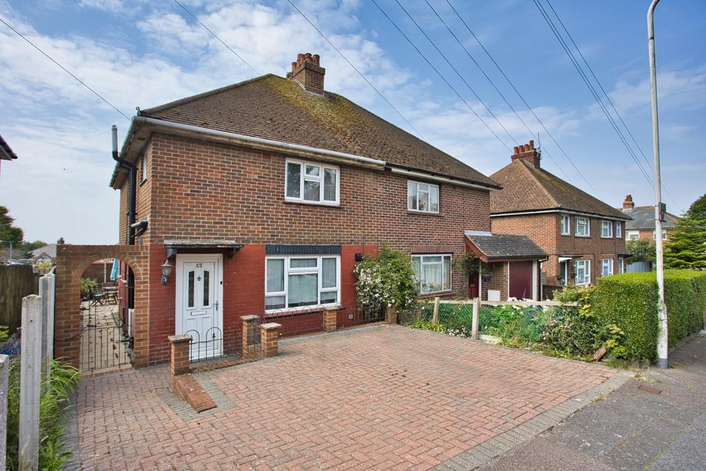 Dallas Brett Crescent, Folkestone... 3 bed semi-detached house for sale ...