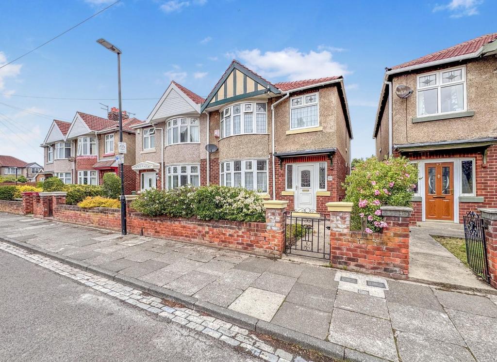 Hutton Avenue, Hartlepool 3 bed semi-detached house for sale - £139,950