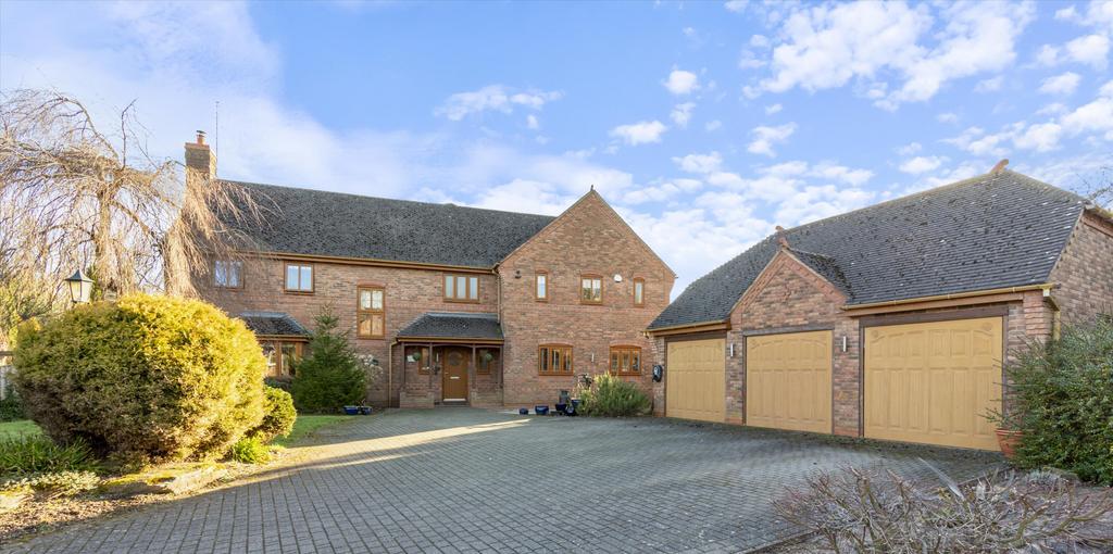 Lower Way, Upper Longdon, Rugeley... 5 bed detached house for sale - £ ...