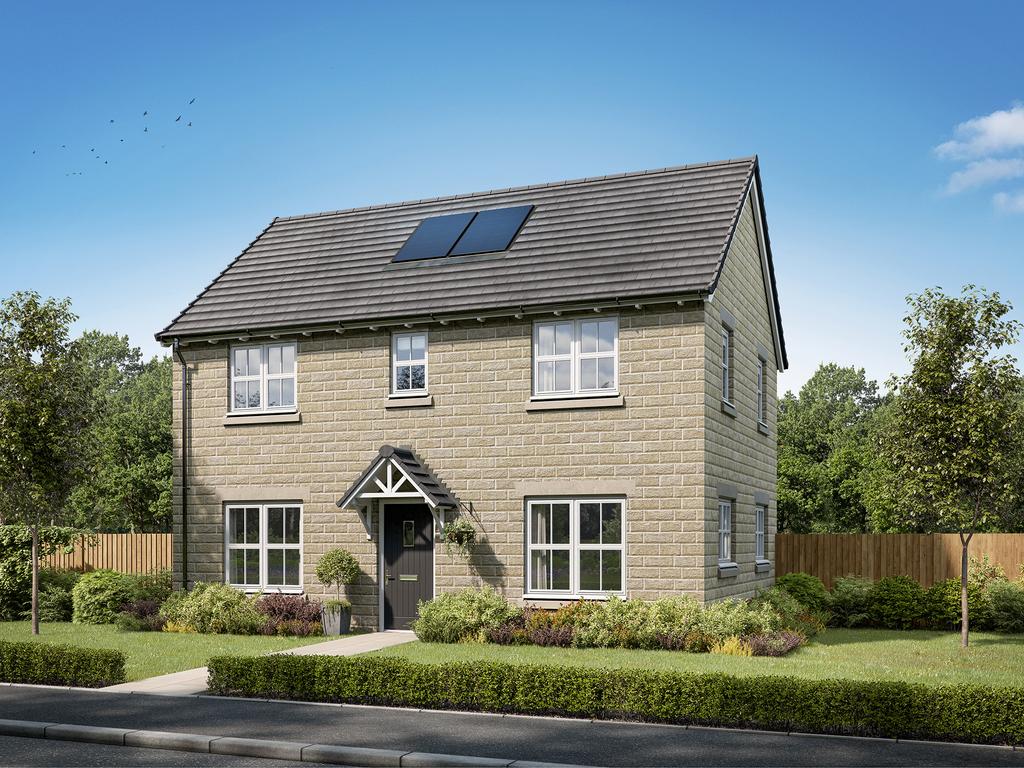 Plot 505, The Barndale at Warren... 3 bed detached house for sale - £299,995