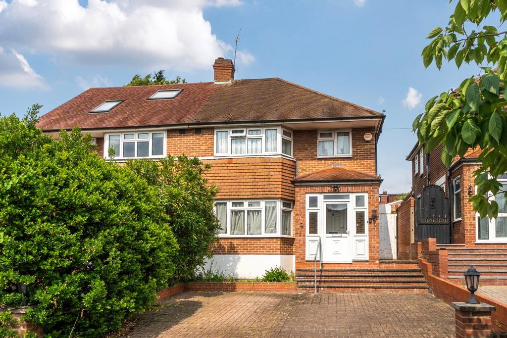 Morton Way, Arnos Grove, London, N14 3 bed semi-detached house for sale ...