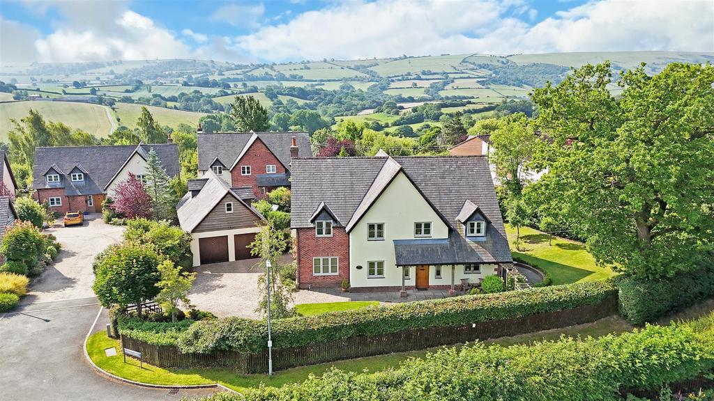 Breidden Meadow, Middletown, Welshpool 4 bed detached house for sale ...