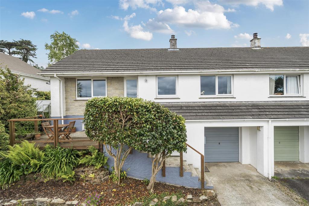 Budock Water, Nr Falmouth 3 bed semi-detached house for sale - £395,000