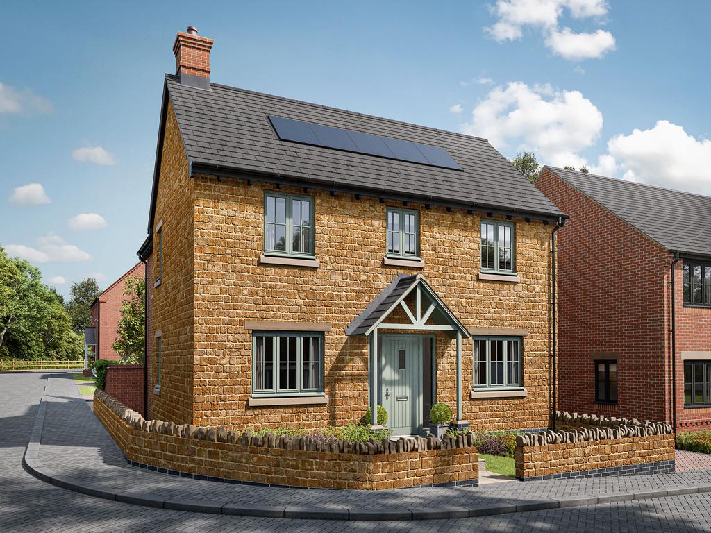 Plot 165, The Holcot at Harlestone... 4 bed detached house for sale - £ ...