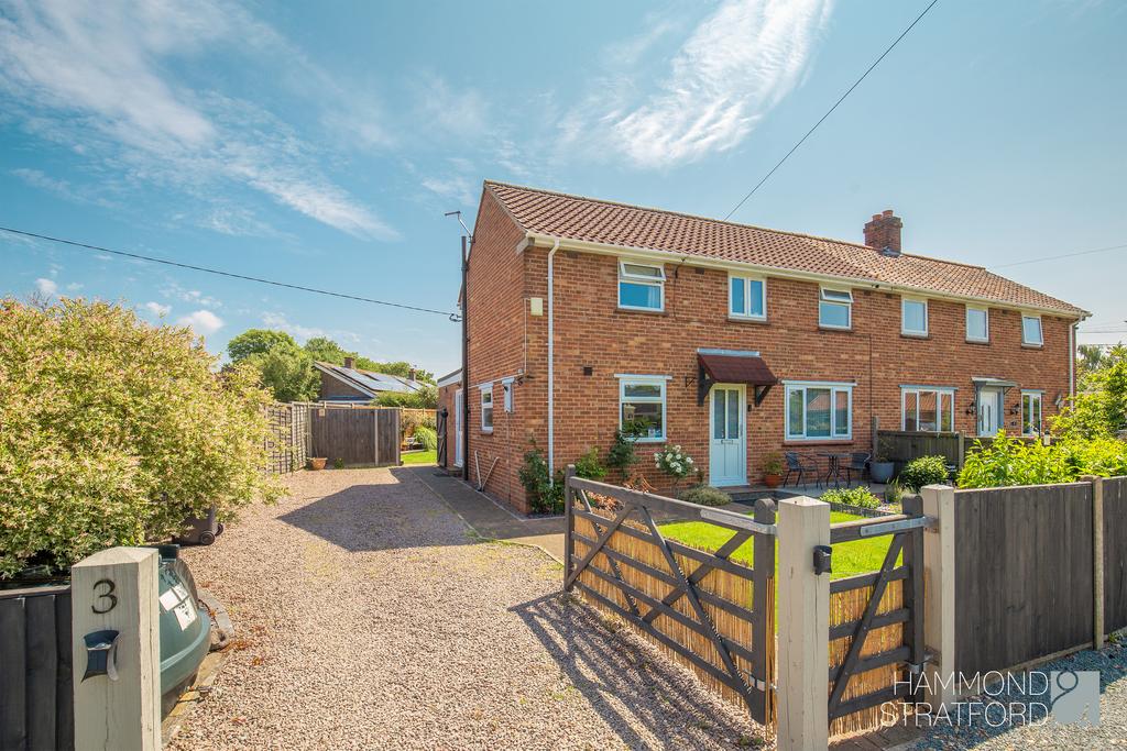 Greenways, Carleton Rode 3 bed semi-detached house for sale - £300,000