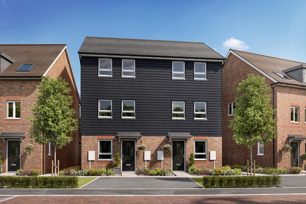 STAMBOURNE at Martello Lakes... 3 bed semi-detached house for sale - £ ...