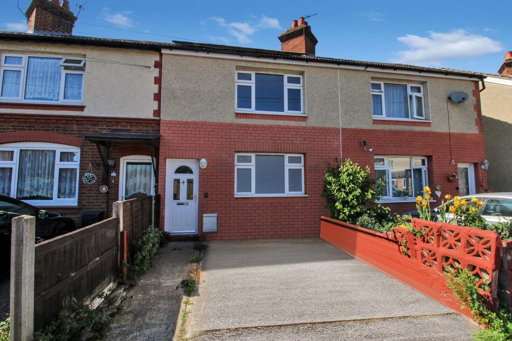 The Baulk, Beeston, Sandy, SG19 3 bed terraced house for sale - £260,000