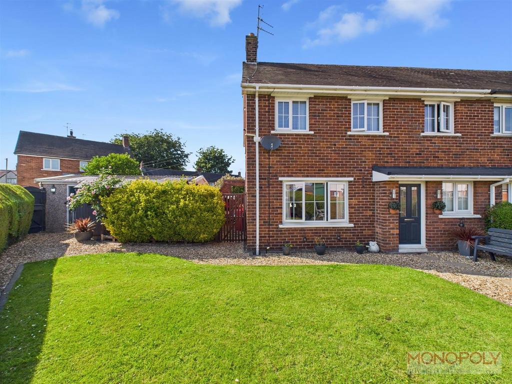Trevalyn Hall View, Rossett, Wrexham 3 bed semi-detached house for sale ...