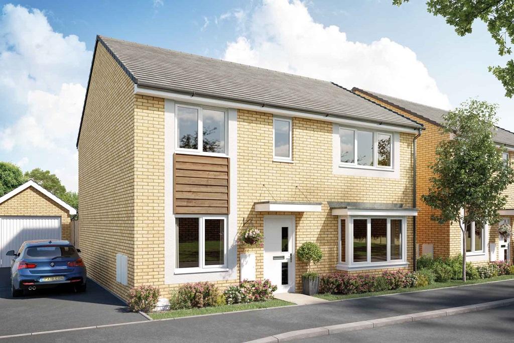 The Sunford - Plot 384 at Mead... 4 bed detached house for sale - £425,000