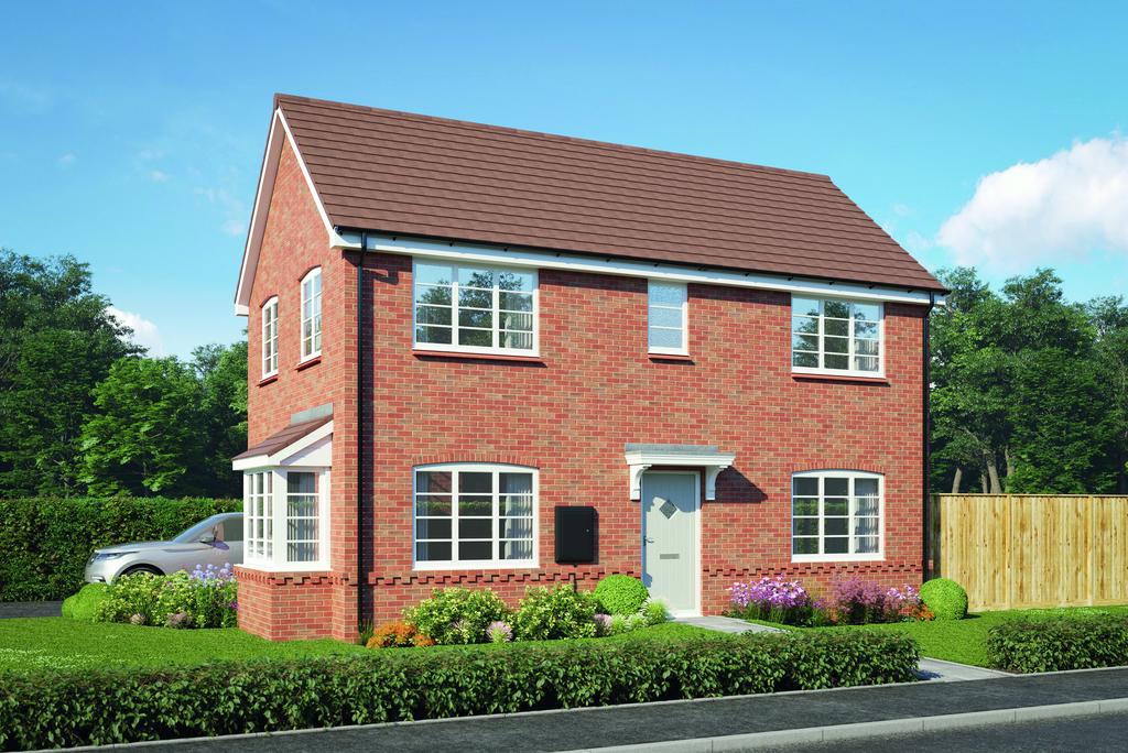Plot 30 Heather at Mortimer Manor... 3 bed detached house for sale - £ ...