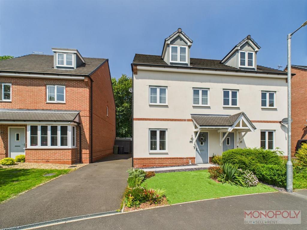 41 Moss Wood Court, New Broughton... 3 bed semi-detached house - £295,000