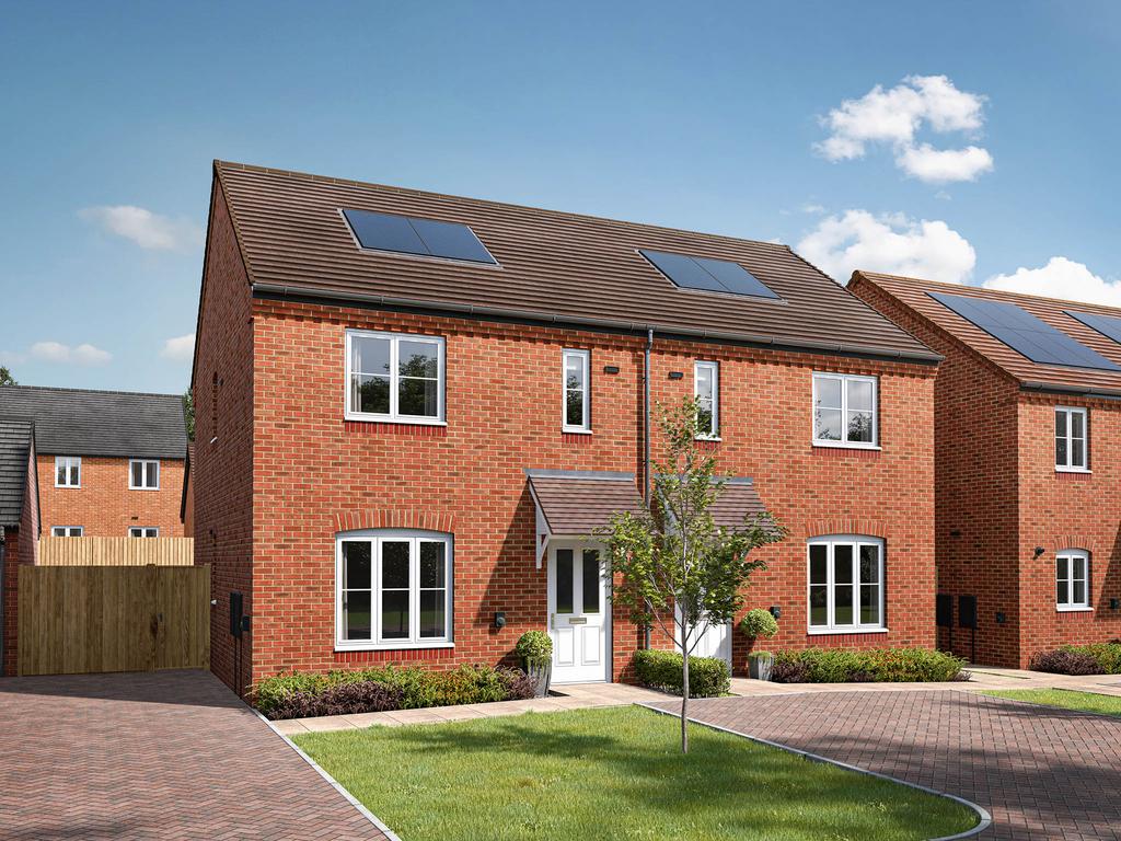 Plot 70, The Danbury at Harlestone... 3 bed semi-detached house for ...
