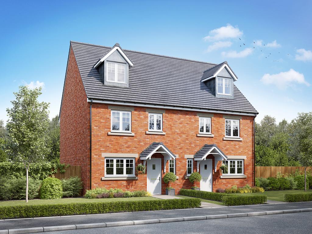Plot 23, The Leicester at Saddleback... 4 bed semi-detached house for ...