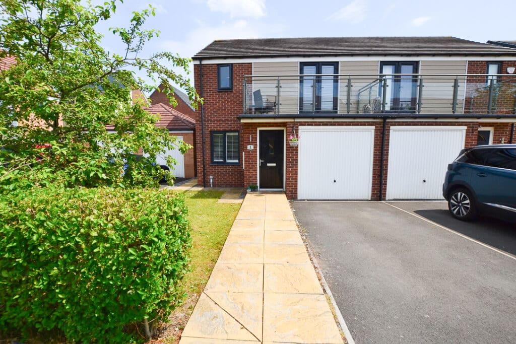 Osprey Walk, Newcastle Great Park 3 bed semi-detached house for sale ...