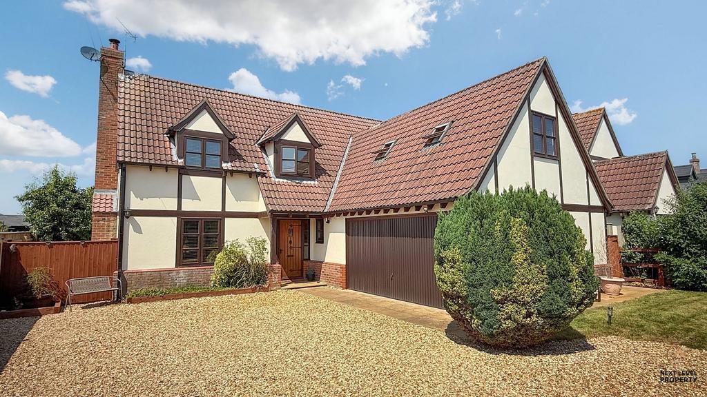 Back Road, Murrow, PE13 4 bed detached house for sale - £375,000