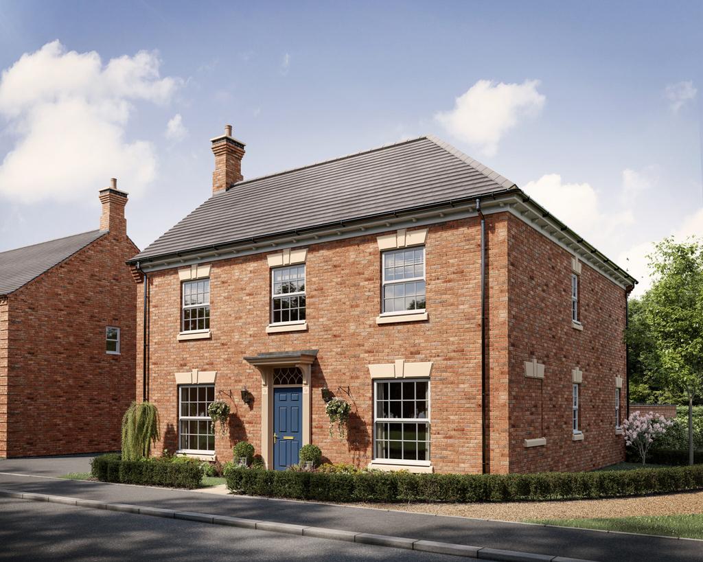 Plot 505, The Kibworth Georgian at... 4 bed detached house - £485,000