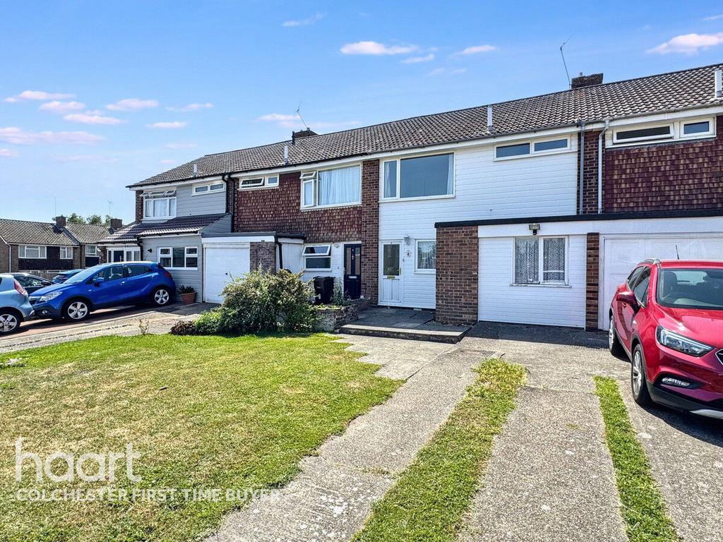 Lichfield Close, Colchester 3 bed terraced house for sale - £280,000