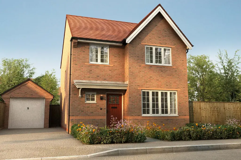 Plot 186, The Hallam at Alcester... 4 bed detached house for sale - £ ...