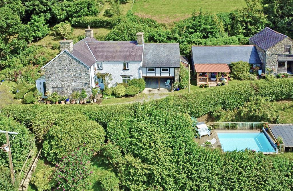 Commins Coch, Machynlleth, Powys, SY20 4 bed detached house for sale ...