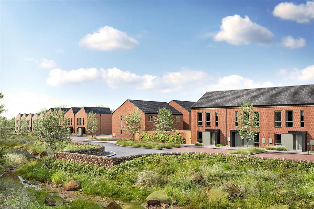 Mill View Meadows, Wirksworth DE4 3 bed terraced house for sale - £342,500