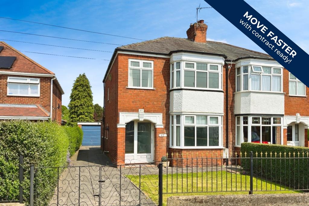 Woodhall Way, Beverley, East Riding... 3 bed semi-detached house for ...