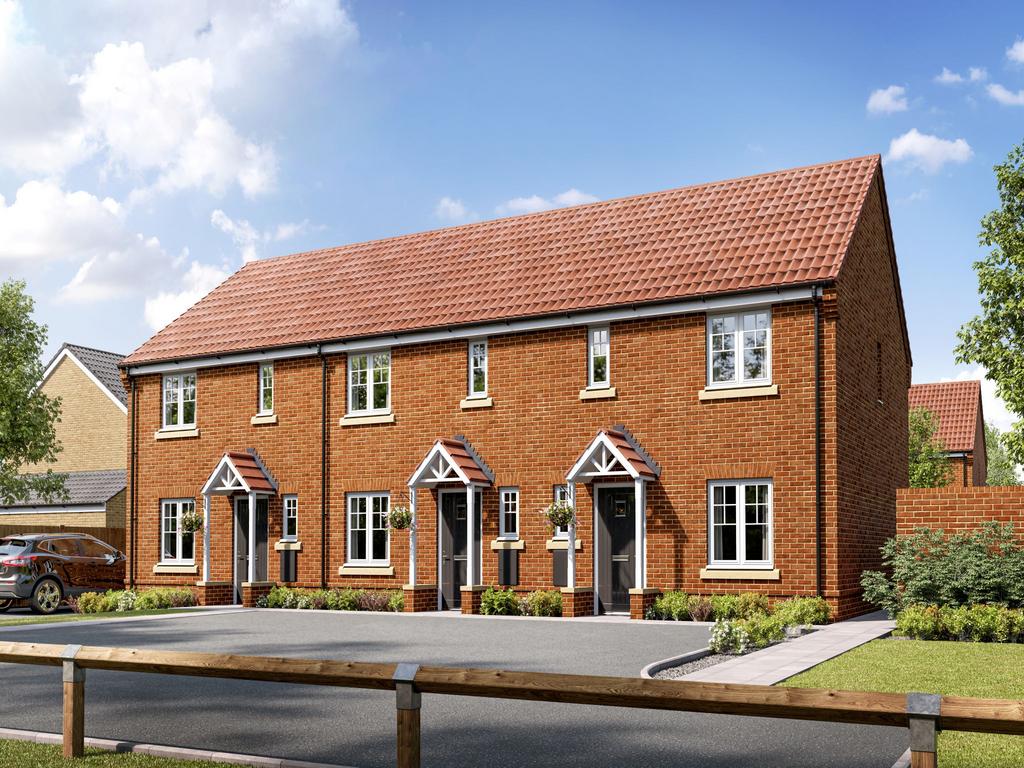 Plot 72, The Danbury at Chancery... 3 bed semi-detached house for sale - £325,000