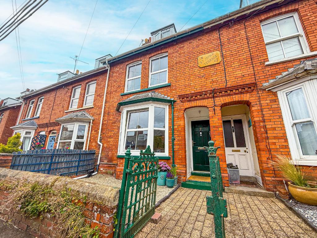 George Street, Wellington, Somerset. 3 bed terraced house - £280,000