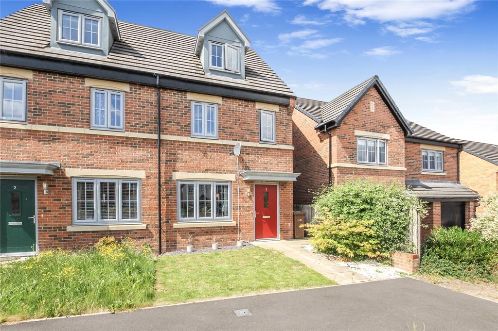 Hamlet Close, Stainsby Hall Farm 3 bed semi-detached house for sale - £ ...