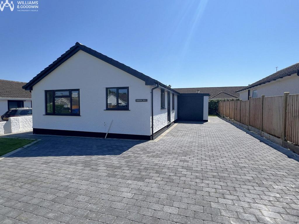 Pendref Estate, Dwyran, Anglesey, LL61 3 bed detached bungalow - £260,000