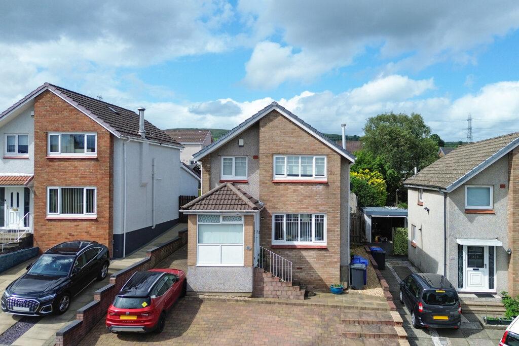 Mirren Drive, Duntocher 3 bed detached house for sale - £305,000