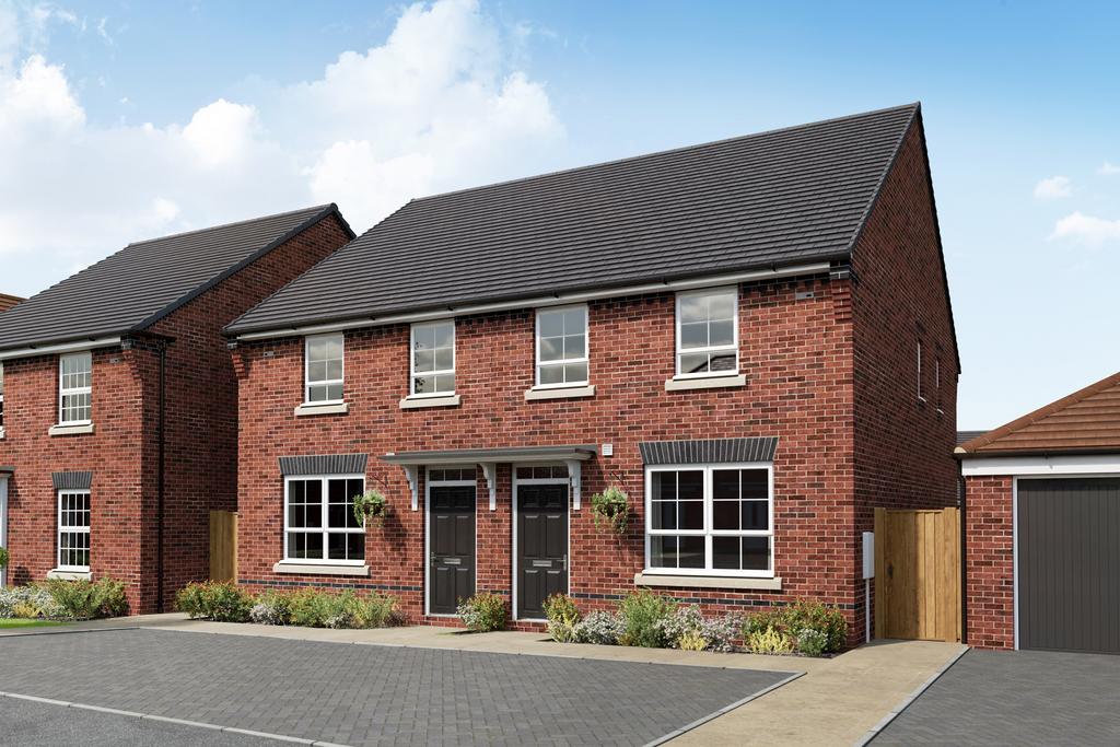 Archford at Cuckoo Fields DWH Station... 3 bed semi-detached house - £ ...