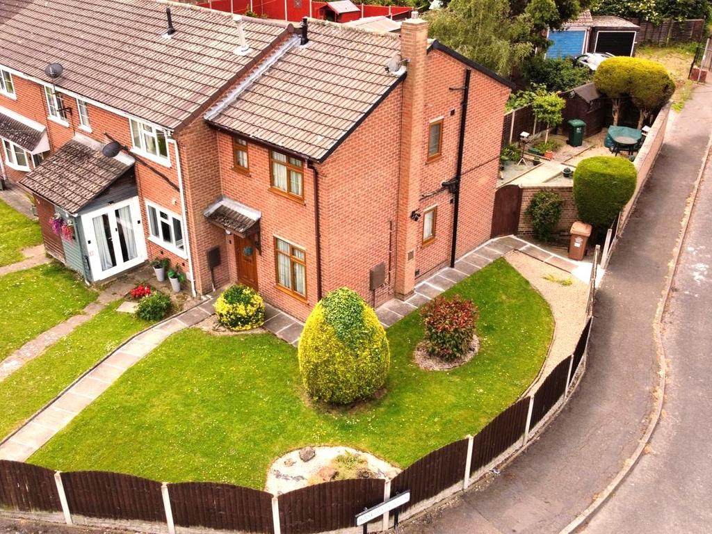 Fairfield Crescent, Swadlincote, DE11 2 bed end of terrace house for sale - £165,000