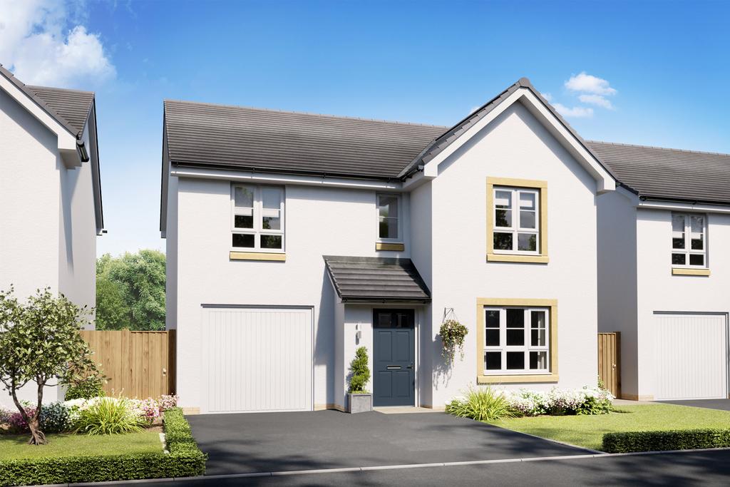 Dean at Barratt @ West Craigs Brogan... 4 bed detached house for sale ...