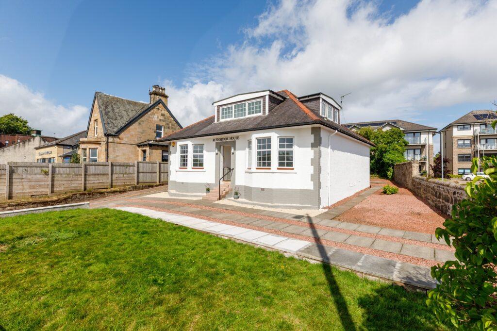 Rushbrook House, Ayr Road, Newton Mearns 4 bed detached bungalow - £565,000