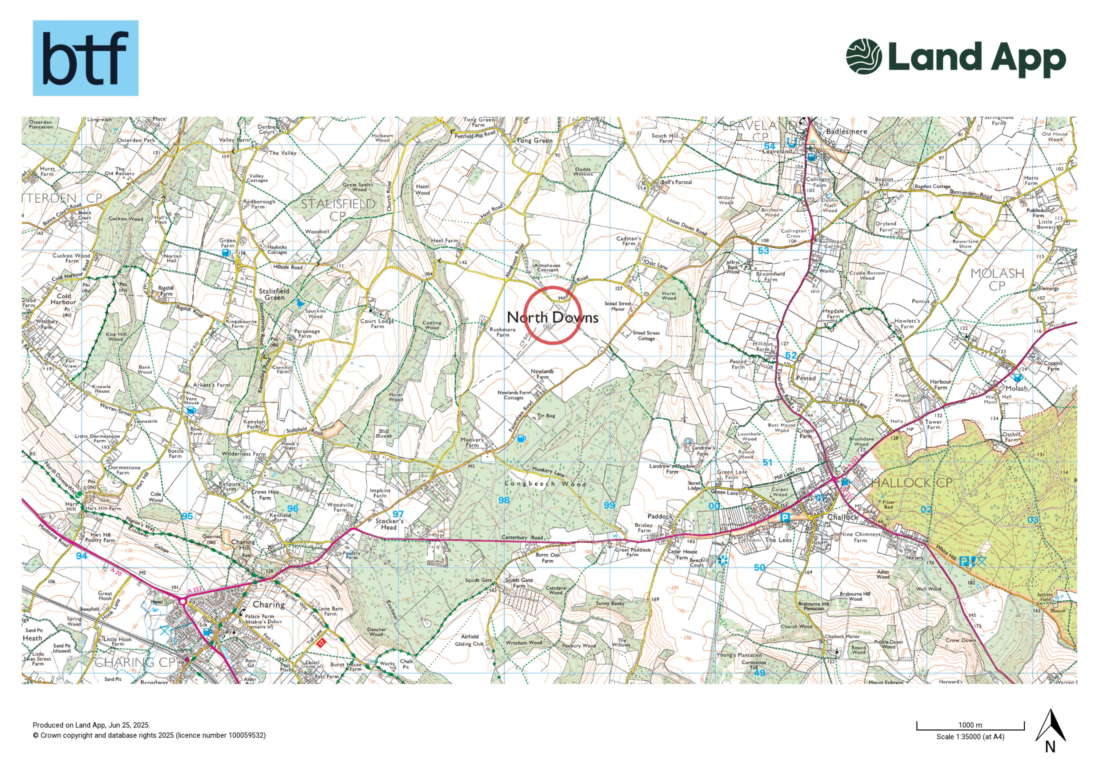 Faversham Road, Throwley, Faversham ME13 Farm land for sale - £2,500,000