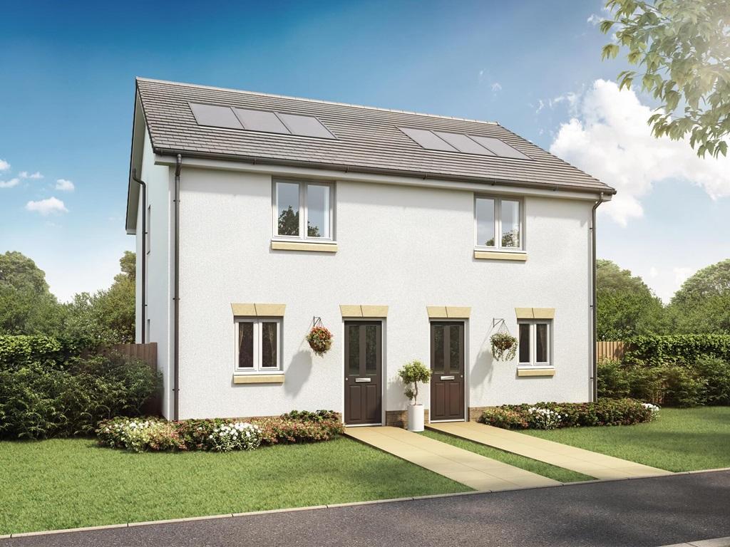 The Andrew - Plot 55 at Calder Wynd... 2 bed semi-detached house for ...