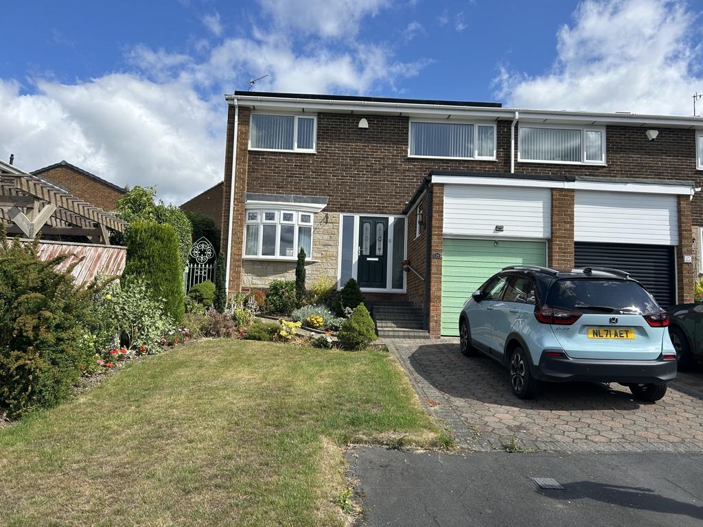 Rowley Drive, Ushaw Moor, Durham... 3 bed semi-detached house for sale ...