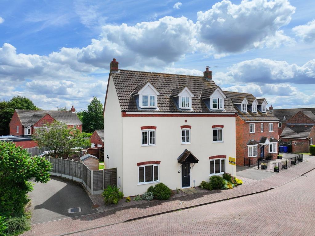 Monarchs Road, Sutterton, Boston, PE20 5 bed detached house for sale ...