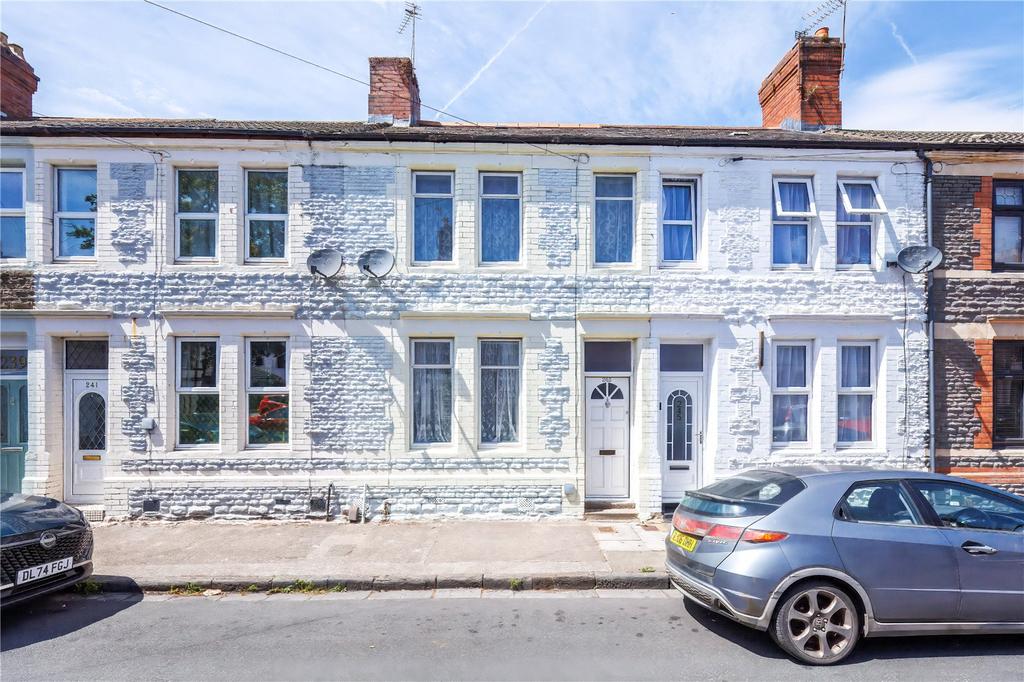 Railway Street, Splott, Cardiff, CF24 3 bed terraced house for sale - £ ...