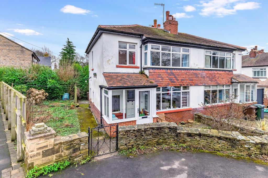 Grange Avenue, Menston, Ilkley, West... 3 bed semi-detached house for ...