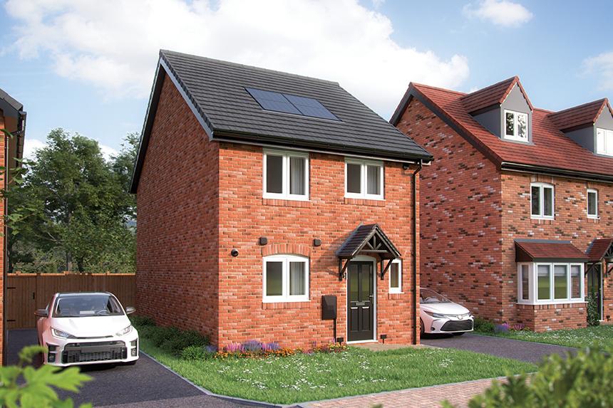 Plot 51, The Elmslie at Linden Homes... 3 bed detached house - £334,995