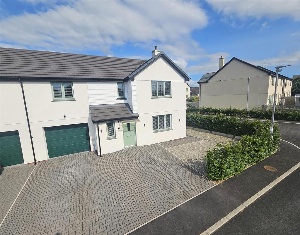 Woods Field, Lewdown, Okehampton 3 bed semi-detached house for sale - £ ...
